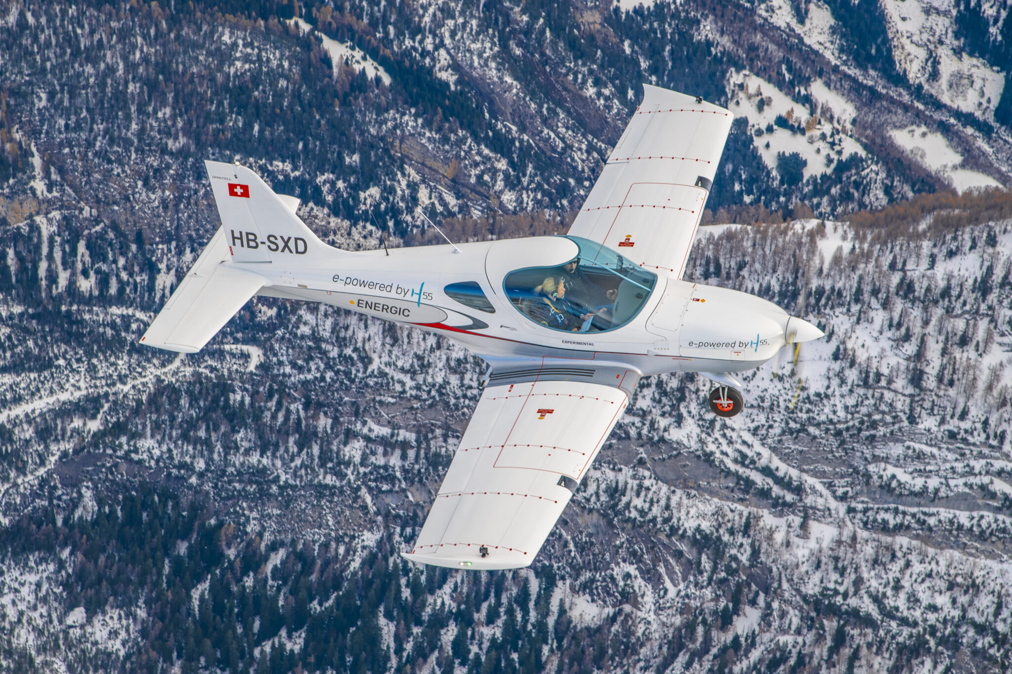 Bristell B23 Energic - Electric Flight Trainer by H55